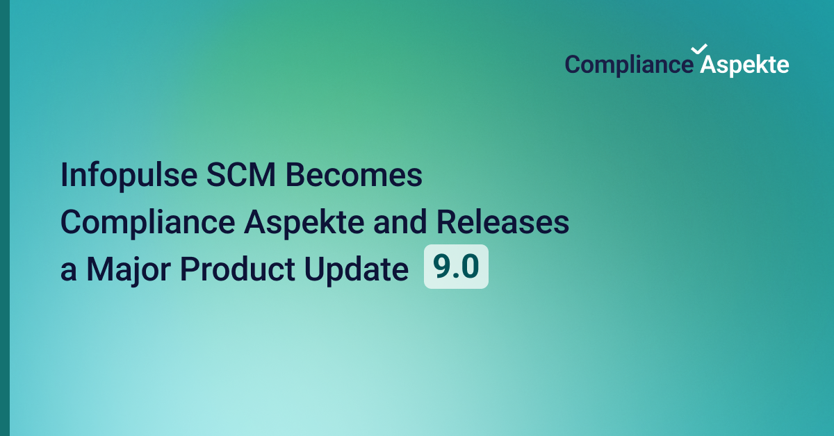 Compliance Aspekte Major Release 9.0