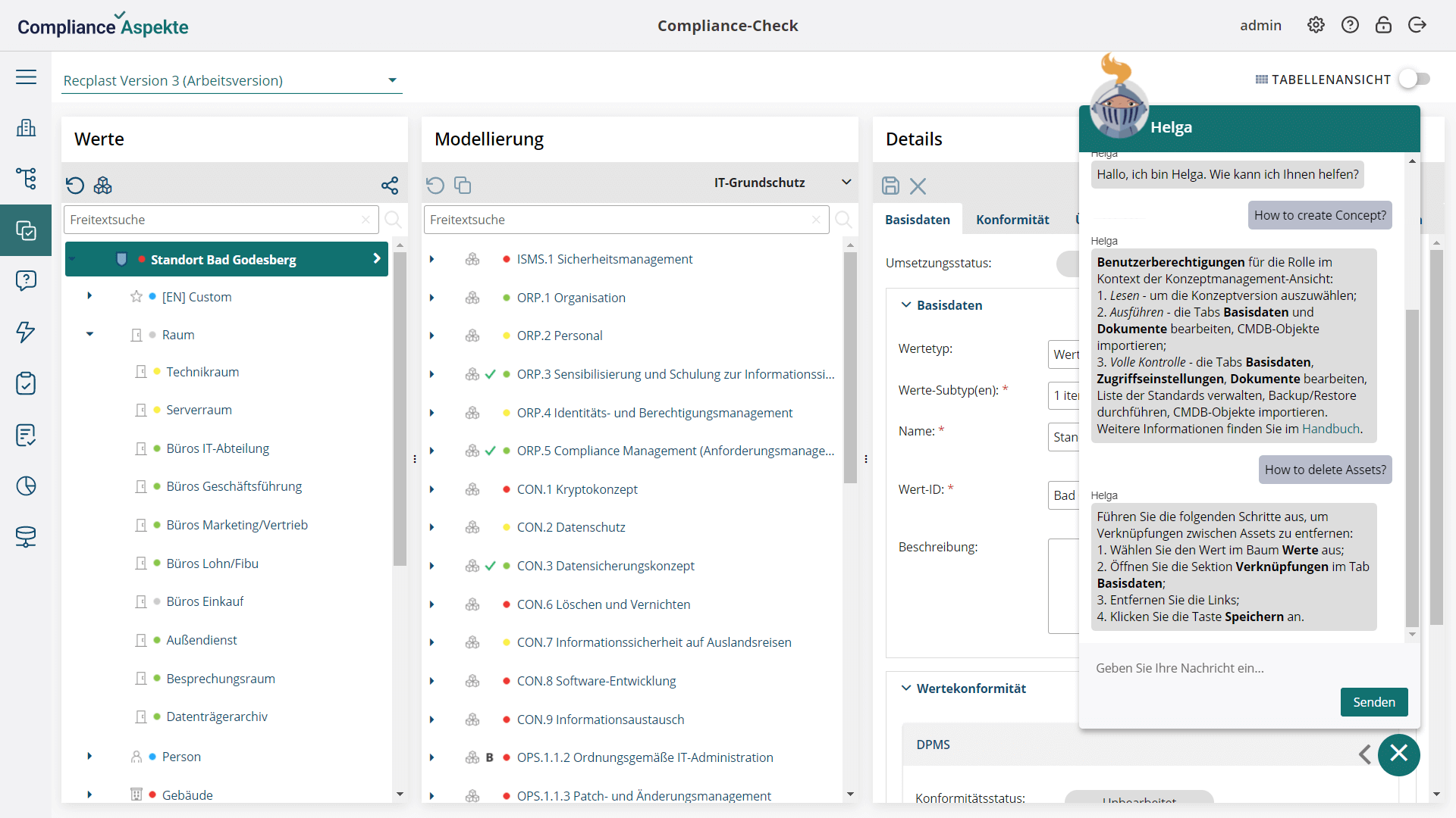Compliance Aspekte & I-doit integration solution